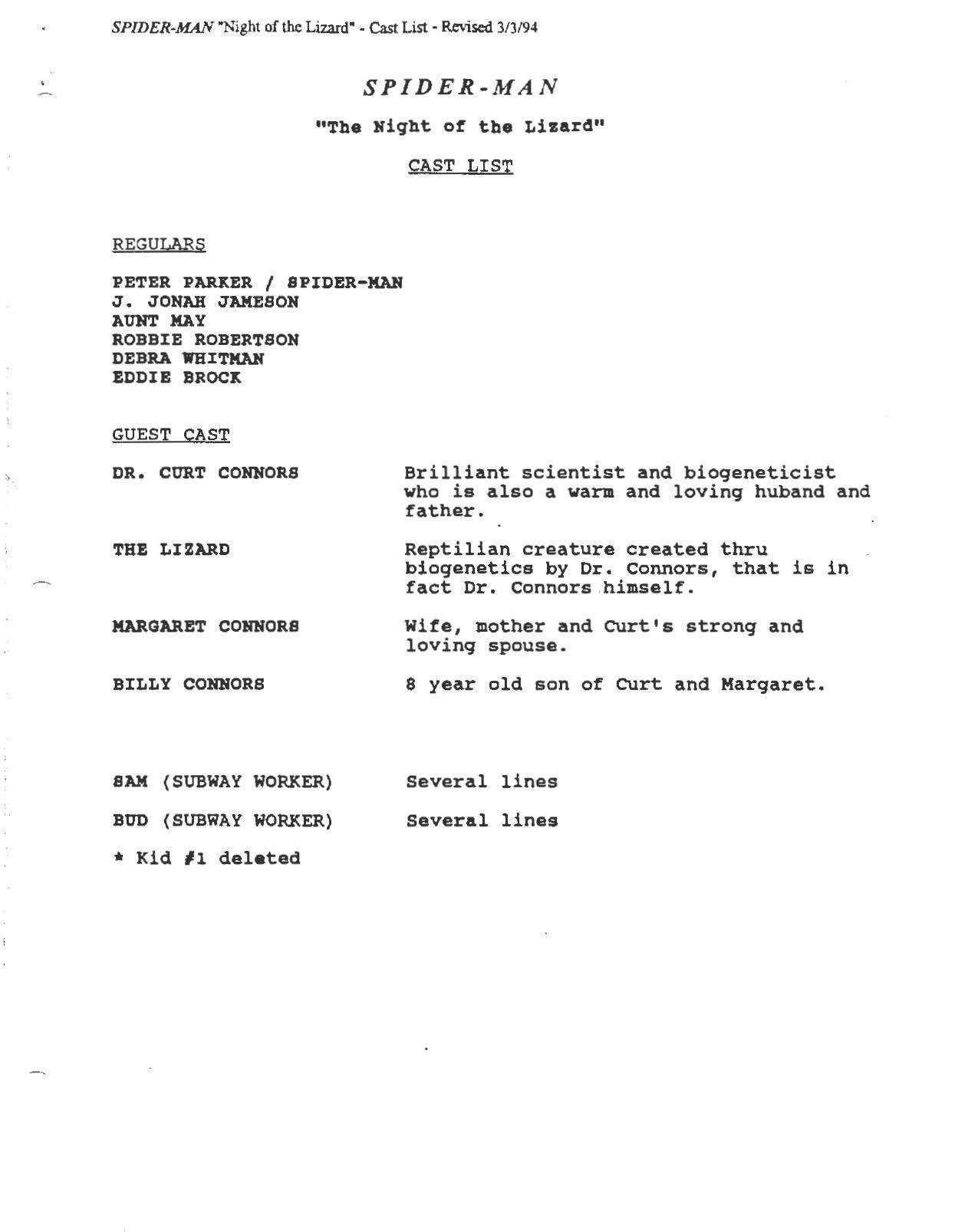 The World's Finest - Spider-Man: The Animated Series "Night of the ...